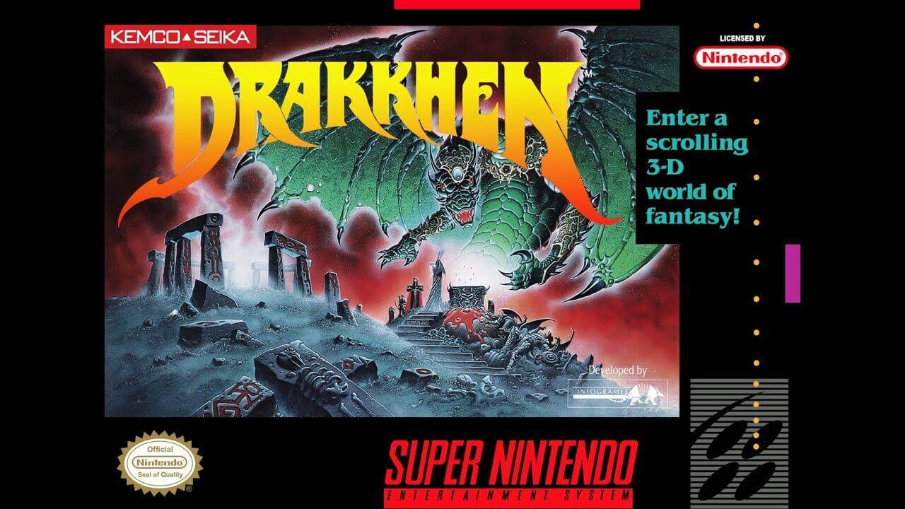 Drakkhen Rom (Download for SNES)