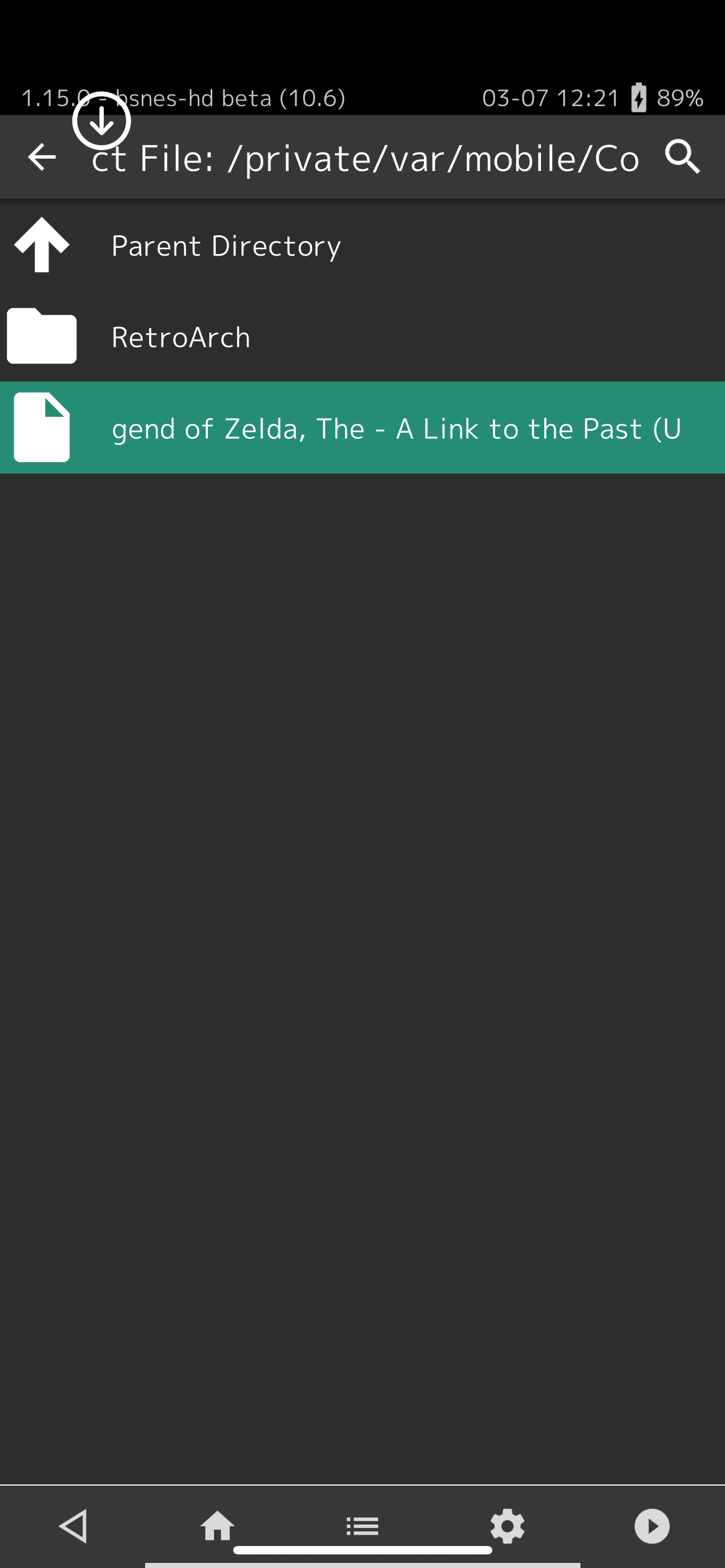 Installing BSNES (SNES Emulator) on IOS